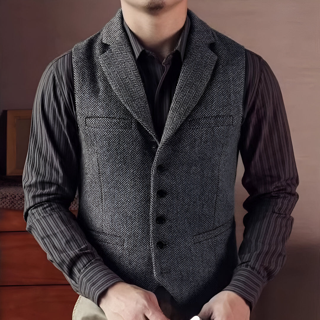 Classic Wool Vest – Wesley Benton