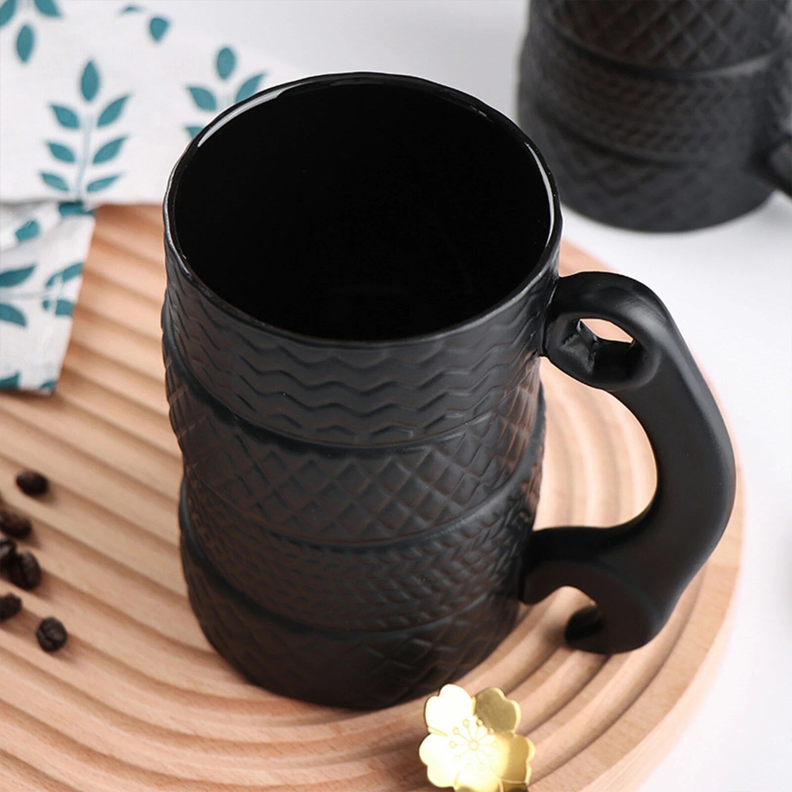 Unique Tire Stack Mug – Wesley Benton